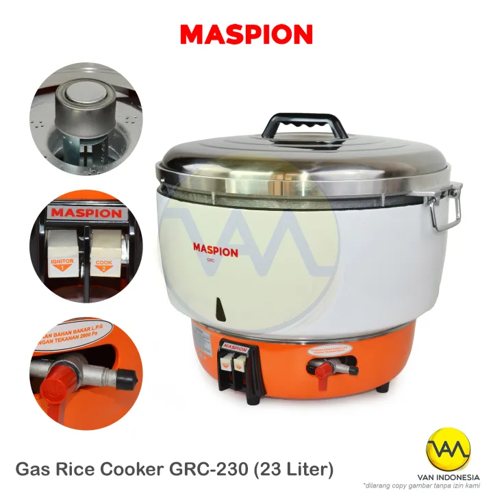 Maspion Gas Rice Cooker GRC 230 | Lazada Indonesia