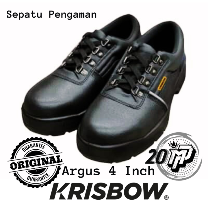 Sepatu Safety Sepatu Pengaman Argus 4 Inch Krisbow | Lazada Indonesia
