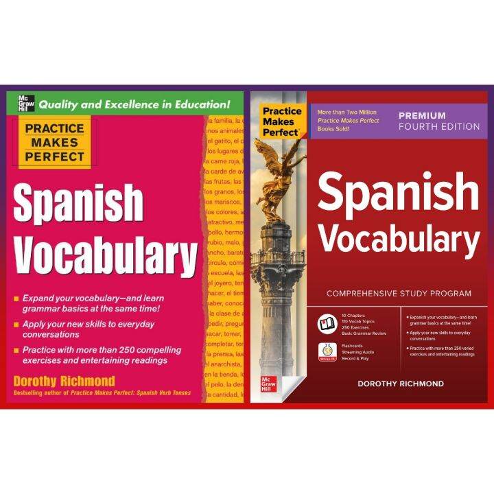 【COD】ehzk301yx13 Spanish Vocabulary (Practice Makes Perfect) Coilbind ...
