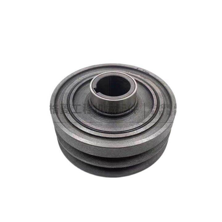 Sumitomo SH120 Hitachi EX120-5 crankshaft pulley Kobelco SK135 Isuzu ...
