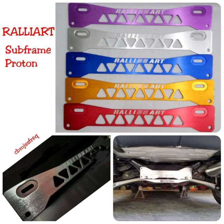 Rear Subframe Tie Bar Blue Colour Proton Satria Wira Waja Persona Gen2 ...