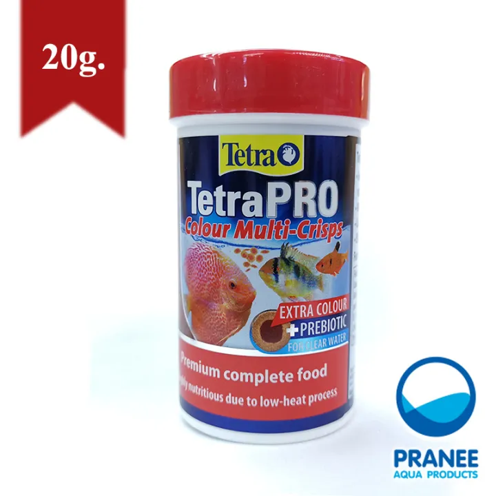 Tetra Pro Colour Multi-Crisps 20g./100ml. อาหารปลาน้ำจืดชนิดแผ่น ...