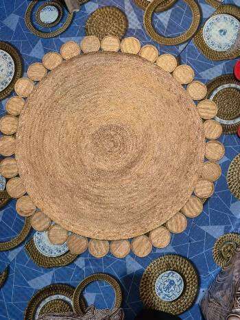 Bohemian Buri / Buri Carpet / Buri Mat - 40 & 60 inches | Lazada PH