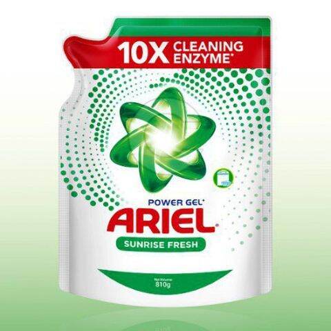 cod Ariel Liquid Detergent Power Gel Sunrise Fresh Refill (810 mL ...