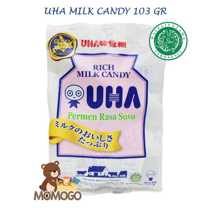 UHA MILK CANDY RICH CANDY 103GR | Lazada Indonesia