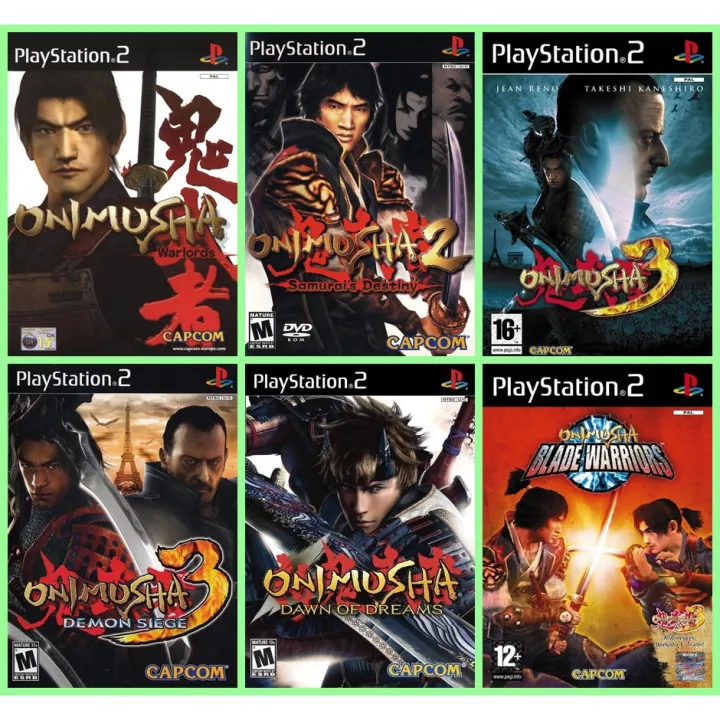 Onimusha ทุกภาค PS2 โอนิมูชา Playstation 2 | Lazada.co.th