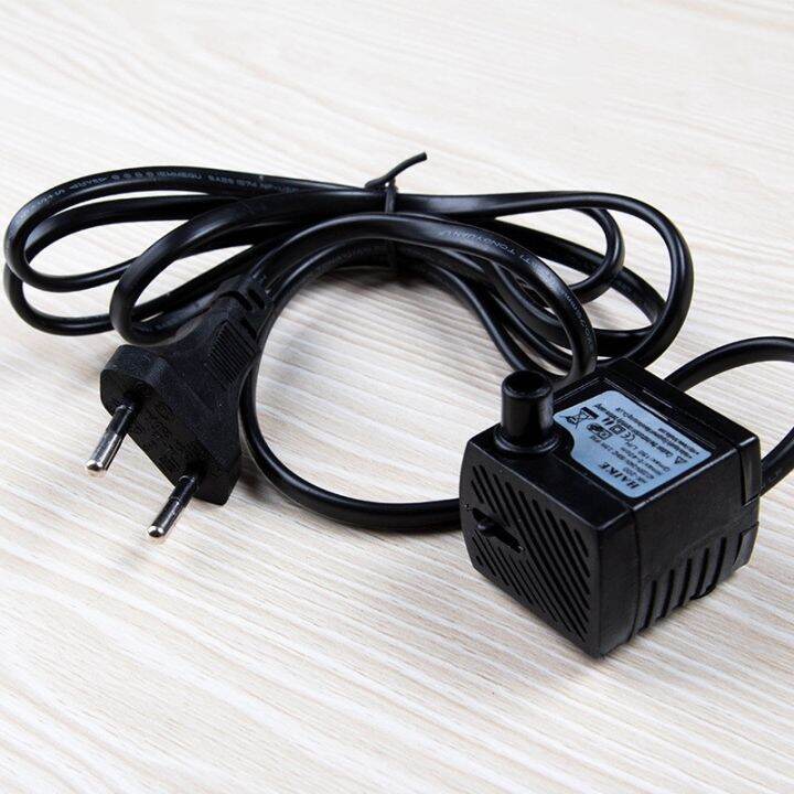 AC 220V IPX8 Waterproof Water Pumps Wired Pump Mini Submersible Water Filter Fish Tank Fountain ...