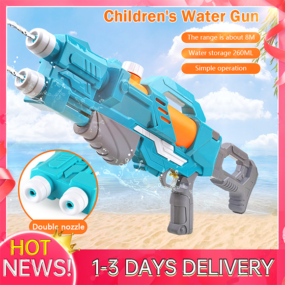 49CM Toys Water Gun Kids Mainan Pistol Air Water Gun Blaster Long Range ...