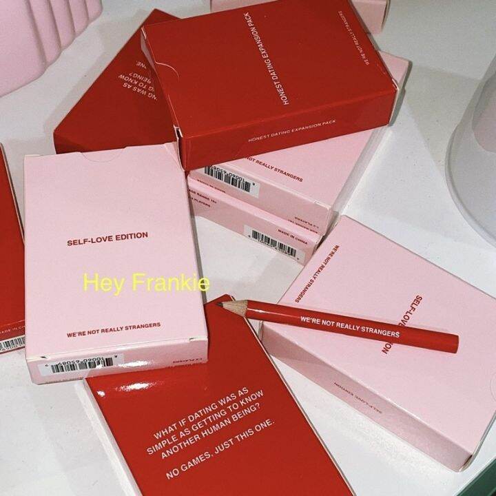 ☜ↂ ORIGINAL! WNRS We're Not Really Strangers Card Games Expansion Packs ...