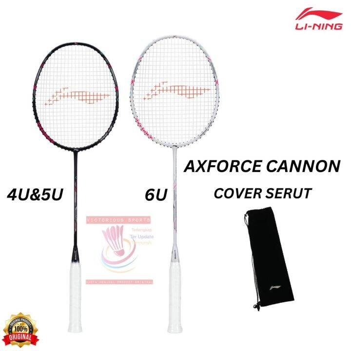 RAKET BADMINTON BULUTANGKIS LINING AXFORCE CANNON 4U 5U 6U | Lazada Indonesia