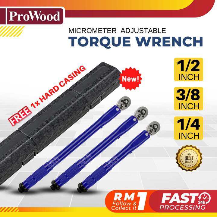 Driver Click Adjustable Micrometer Blue Handle Torque Wrench Torque ...