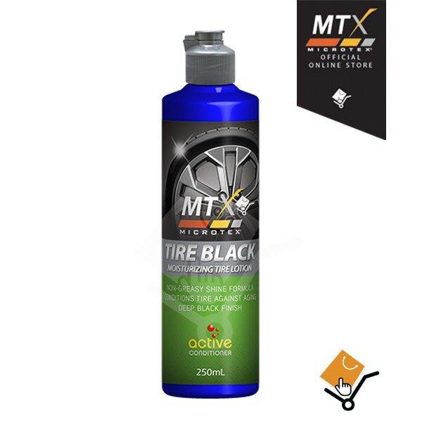 Microtex MTX Tire Black, Protection, Shine, Moisturizer 250mL | Lazada PH