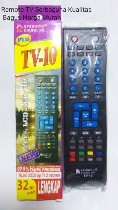 Remote TV Serbaguna Bisa Semua Merk Tv LED DAN JUGA TV TABUNG dan KHUSU ...