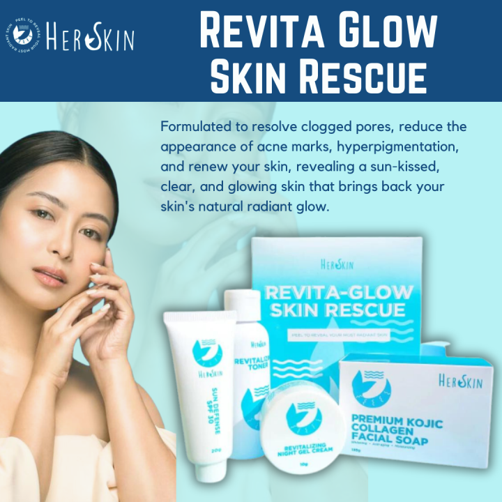 Radiant Glow HerSkin Revita Glow Skin Rescue Kit Your Ultimate Anti ...