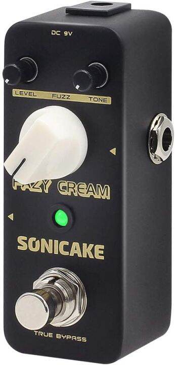 SONICAKE Fuzz Guitar Effect Pedal Fazy Cream Vintage Fuzz Pedal True ...
