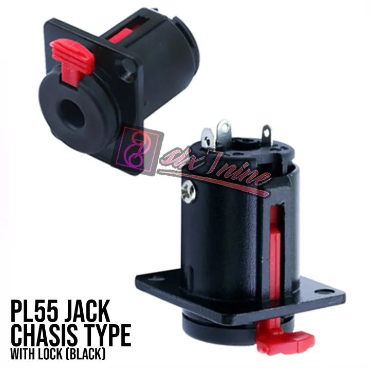 PL55 Jack Chassis Type With Lock - Black | Lazada PH