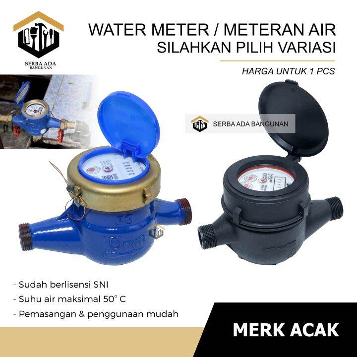 Meteran Air Besi Water Meter Besi SNI IMD Meteran Air Body BESI SNI ...