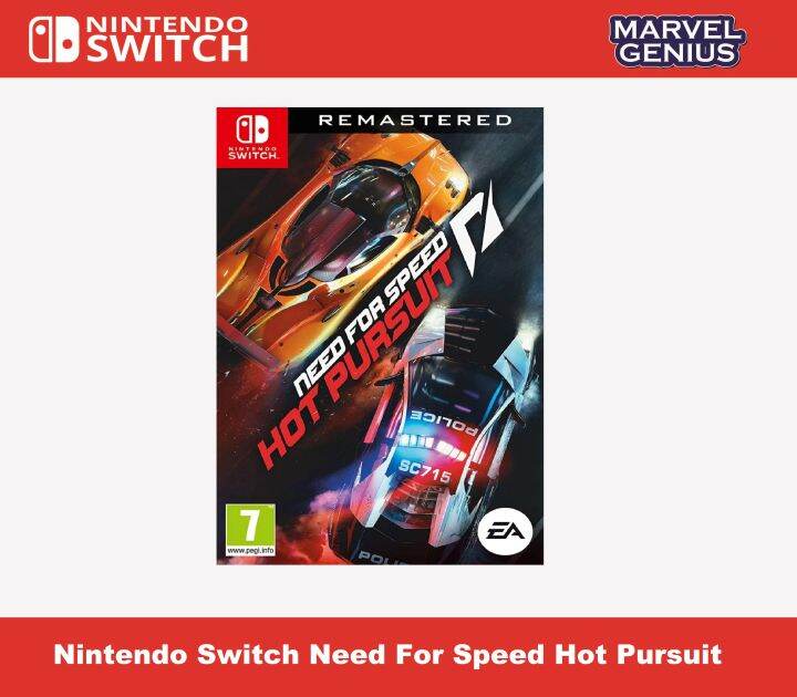 NSW NS Nintendo Switch GAME Need for Speed Hot Pursuit Remastered NFS ...