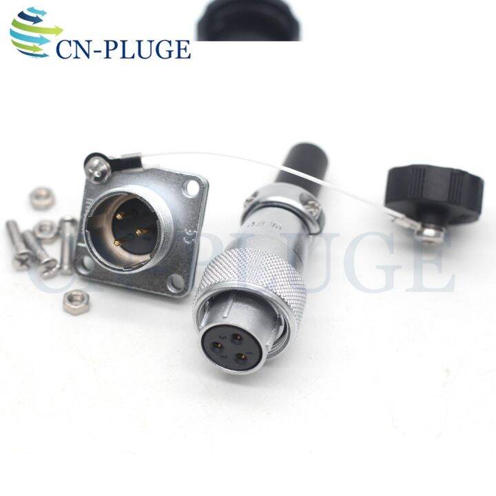 WEIPU WS16 Waterproof Connector 3 pin Aviation Connector Cable Power ...