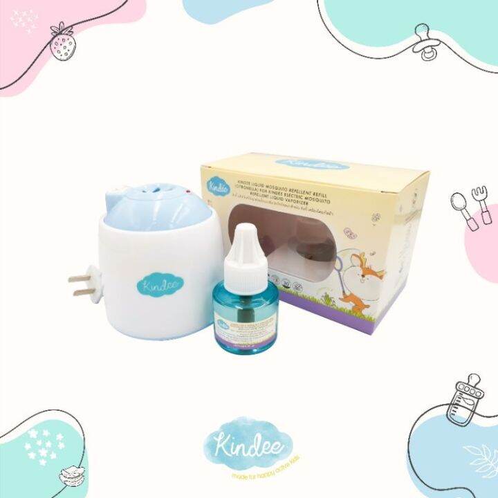 【COD】 Kindee Electric Mosquito Repellent Liquid Vaporizer with 1 Bottle ...