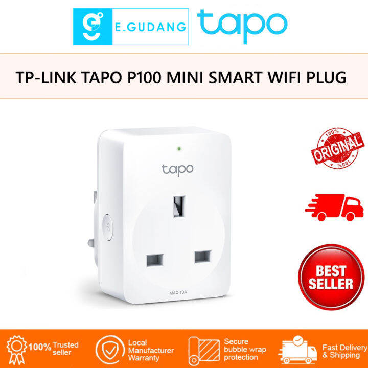 TP-LINK TAPO P100 MINI SMART WIFI PLUG | Lazada