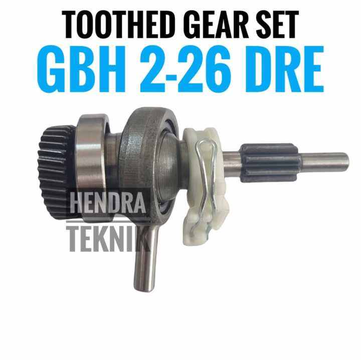 GEAR SET GBH 2-26 DRE GIRSET BOR SDS BOSCH HELICAL HELICAN GEAR SHAFT ...