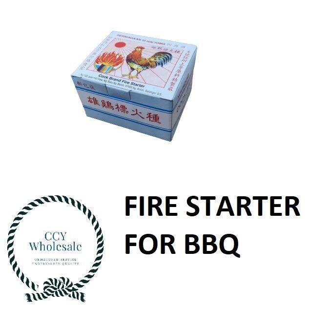 Fire Starter for Charcoal BBQ Grill Camping Picnic Lighter Ignite ...