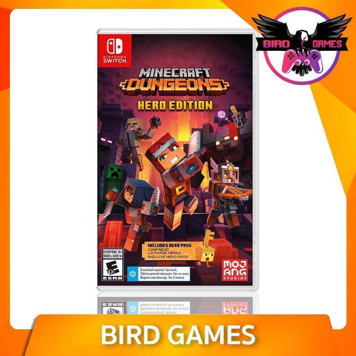 Nintendo Switch : Minecraft Dungeons Hero Edition [แผ่นแท้] [มือ1 ...