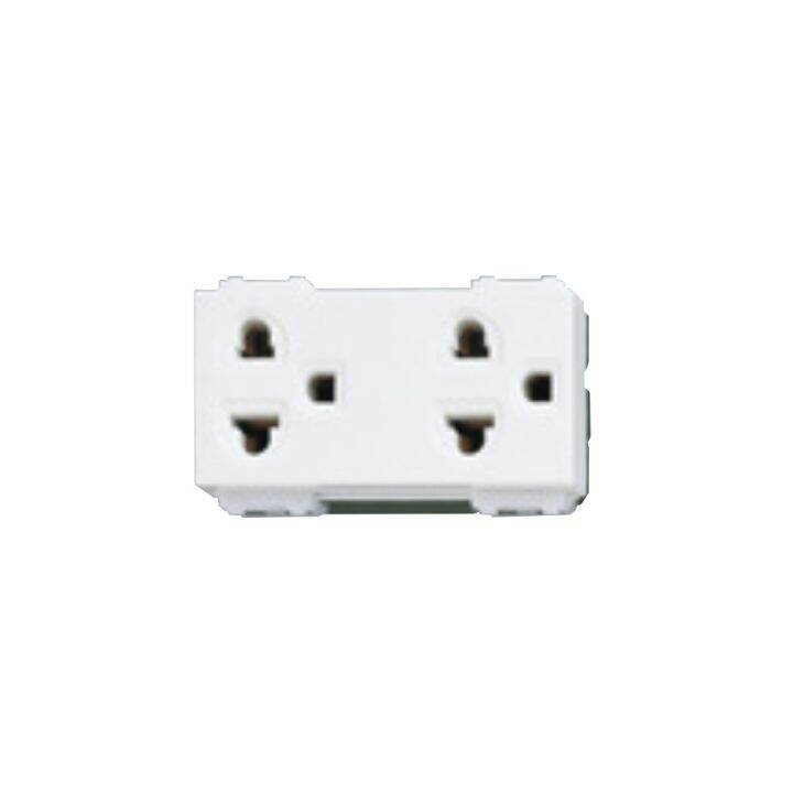 Panasonic Full Color Wide Series Duplex Universal Outlet Ground WEG ...