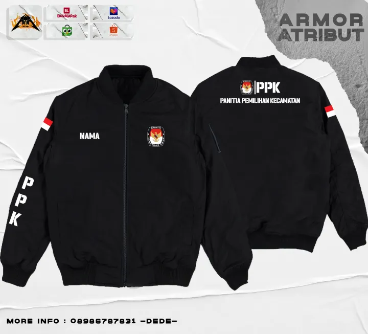 jaket kpu ppk panitia pemilihan kecamatan | Lazada Indonesia