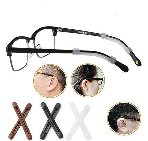 Silicone Glasses Temple Hook Tip Eyeglasses Ear Grip Anti Slip Holder ...