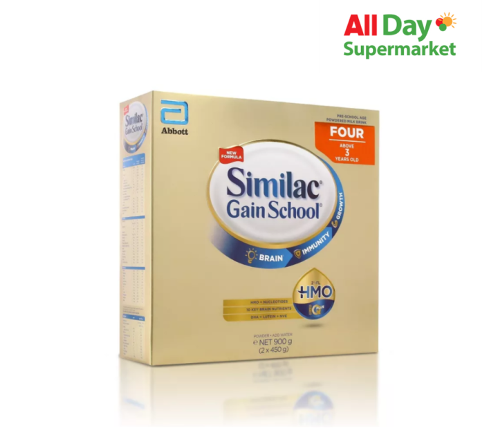 Similac Gain School Four 900G | Lazada PH