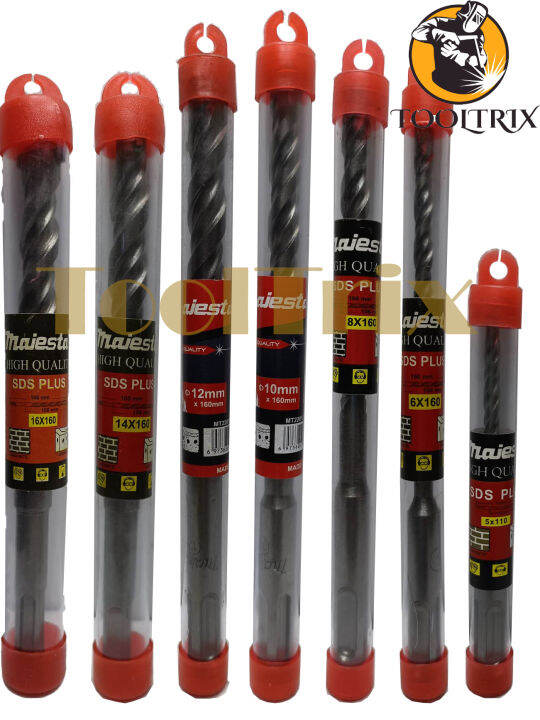 Majesta SDS Plus Masonry Drill Bit High Quality (Sold Per Piece) Heavy ...