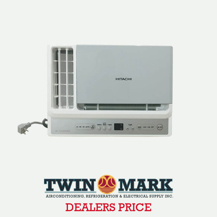 1HP HITACHI INVERTER RA-10HSVC Window Type Aircon (Compact Size ...