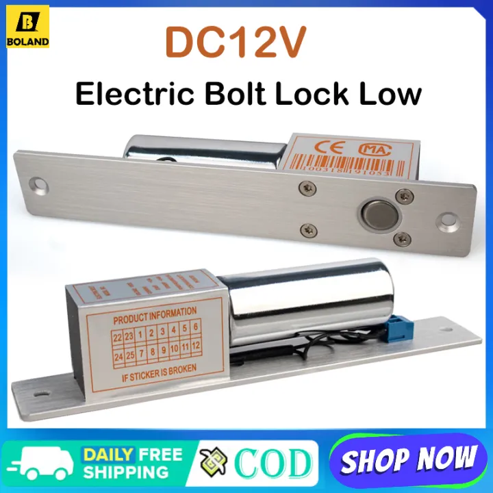 Boland DC12V Fail Safe Electric Bolt Lock Low Temperature Drop ...