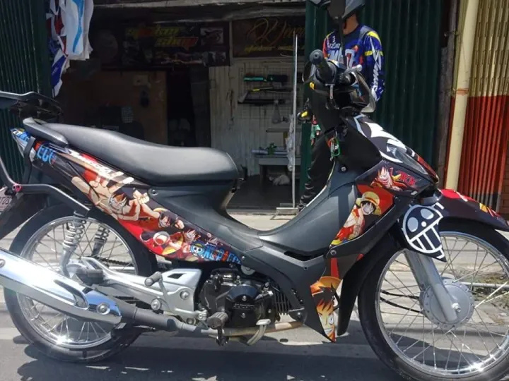 Decals Stickers, Full Decals for Suzuki smash 115, One Piece Design ...