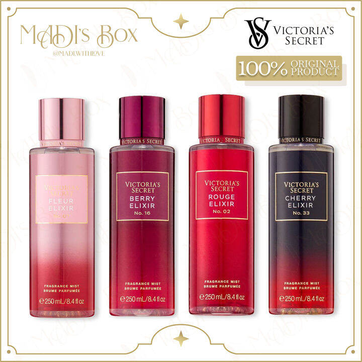 Victoria's Secret | Fleur Elixir, Berry Elixir, Rogue Elixir, Cherry ...