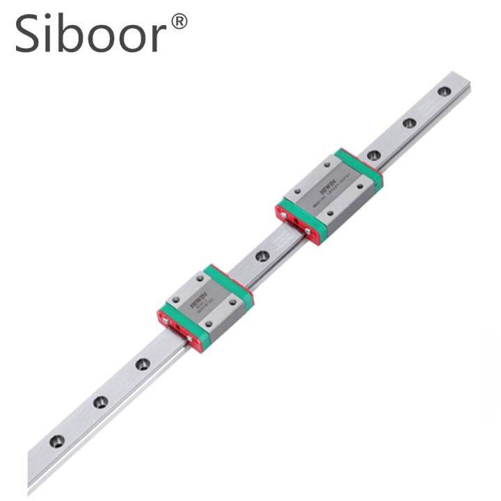 HIWIN 3D Printer Rail CNC Slide Linear Guide Alloy Steel MGN7H MGN12H ...