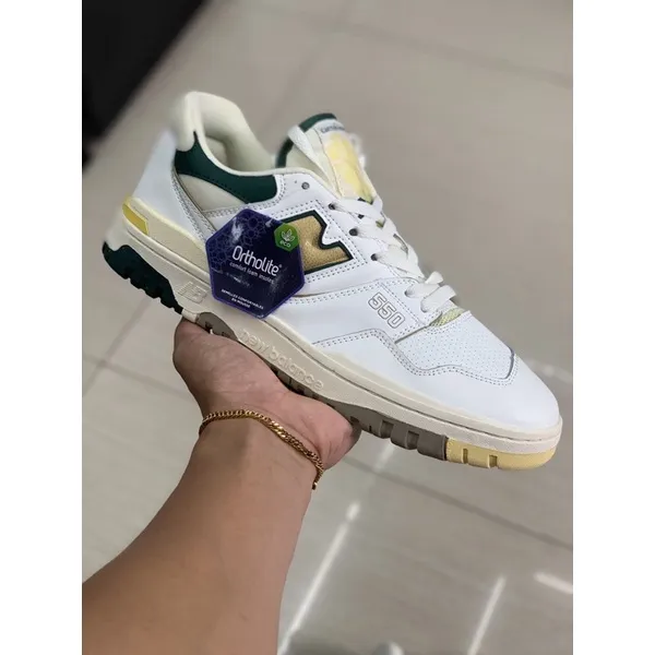 ต้นฉบับใหม่ New Balan 550 'รองเท้าลำลองรองเท้าบาสเกตบอลรองเท้ากีฬาวิ่ง ...