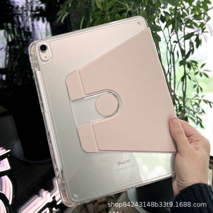 360° Rotation Transparent All Inclusive Protective Case for IPad Pro 11 ...