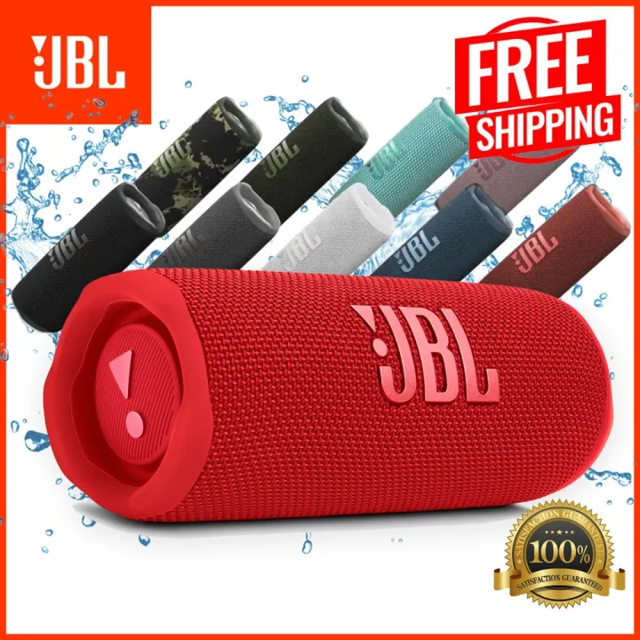 JBL Flip 6 Powerful Bluetooth Speaker Portable Wireless Waterproof ...