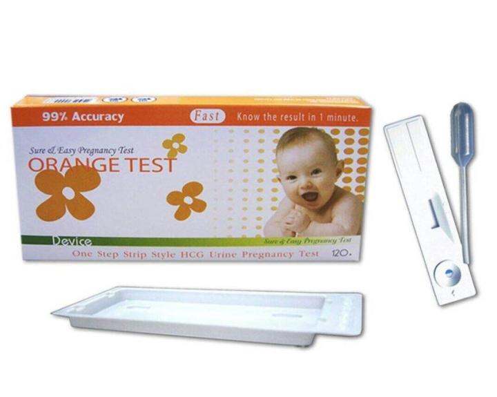 ORANGE TEST ชุดตรวจสอบการตั้งครรภ์แบบหยด จำนวน 1 ชุด | Lazada.co.th