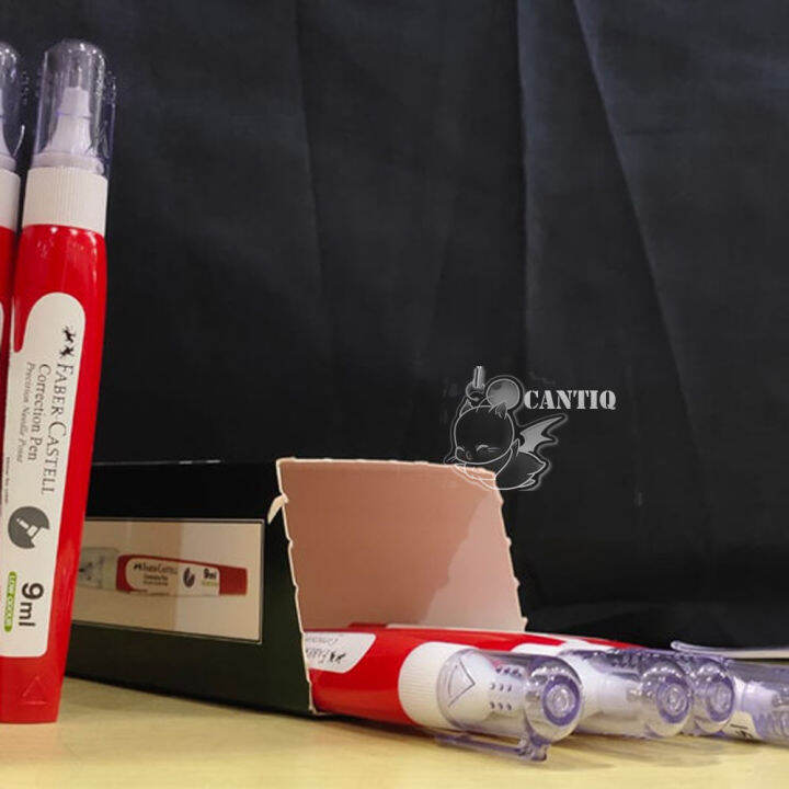 QCF 1 PCS Faber Castell Correction 3ml Pen Type X Faber Castell Tipe Ex ...