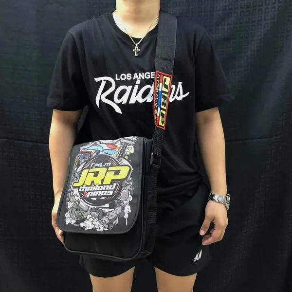 JRP TEAM SLING BAG, EMBROID LOGO, HIGH QUALITY, OEM *K.M.J.SHOP ...