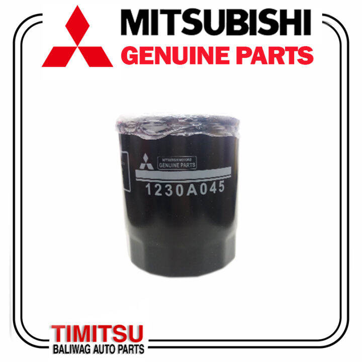 OIL FILTER MONTERO STRADA ADVENTURE PART NO. 1230A045 MITSUBISHI ...