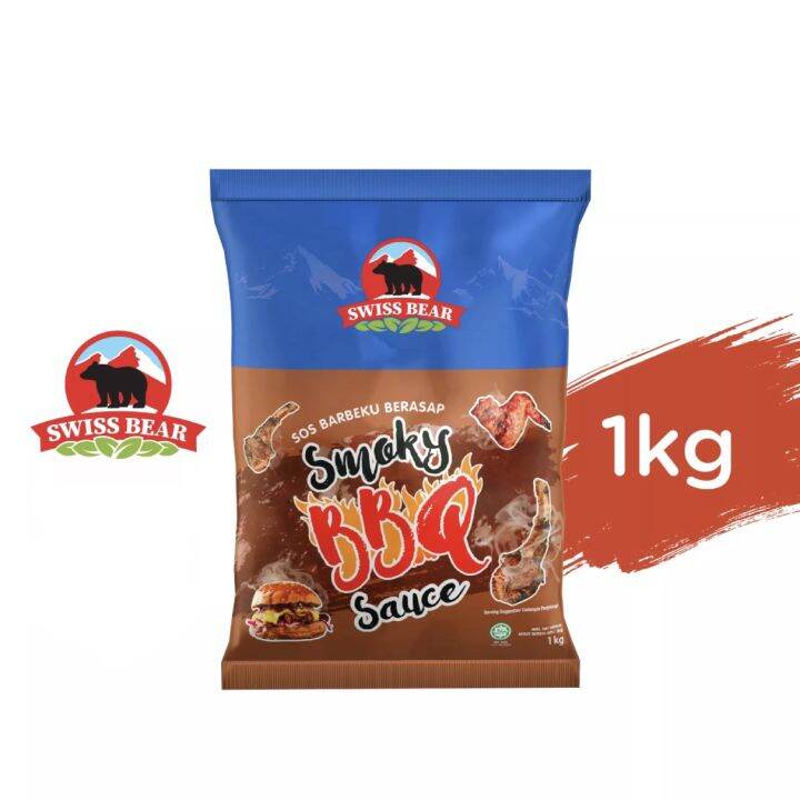 Swiss Bear Smoky BBQ Sauce (1kg) | Lazada