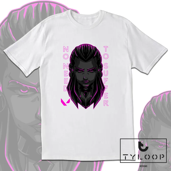 Tyloop Designs Valorant Reyna Face Custom Shirt | Lazada PH