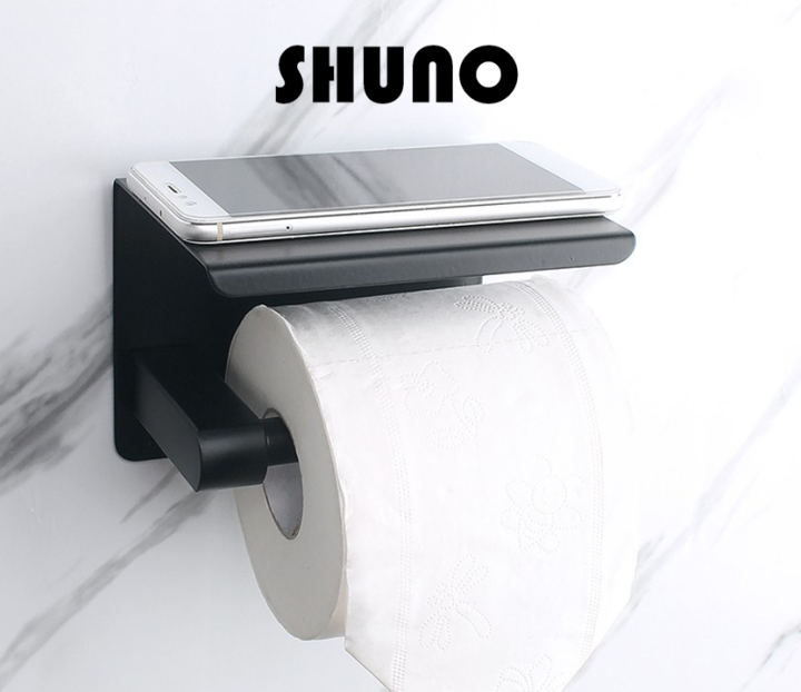 Shuno Premium/304 Stainless Steel Bekas Tempat Letak Tisu Gulung Tandas ...