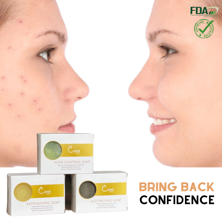 Cara Skin Soap Collection Revitalizing Soap, Acne Soap, Age Defying ...