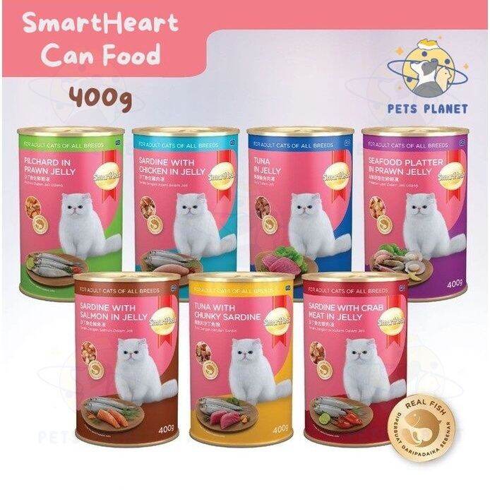 SmartHeart Cat Canned 400g | Lazada